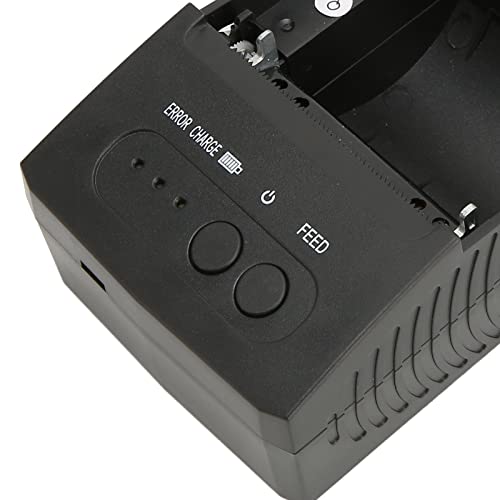 Cosiki Thermal Printer, High Speed 90mms Micro USB Interface, 58mm Paper Width, 100240V, 2000mAh, Rechargeable Shopping Mall Thermal Receipt Printer (US Plug)