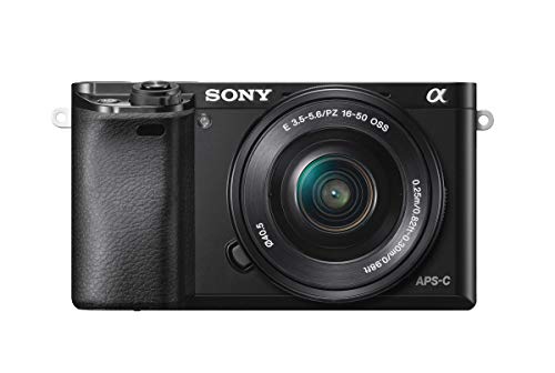 Sony Alpha a6000 Mirrorless Digital Camera w/ 16-50mm and 55-210mm Power Zoom Lenses (Renewed)