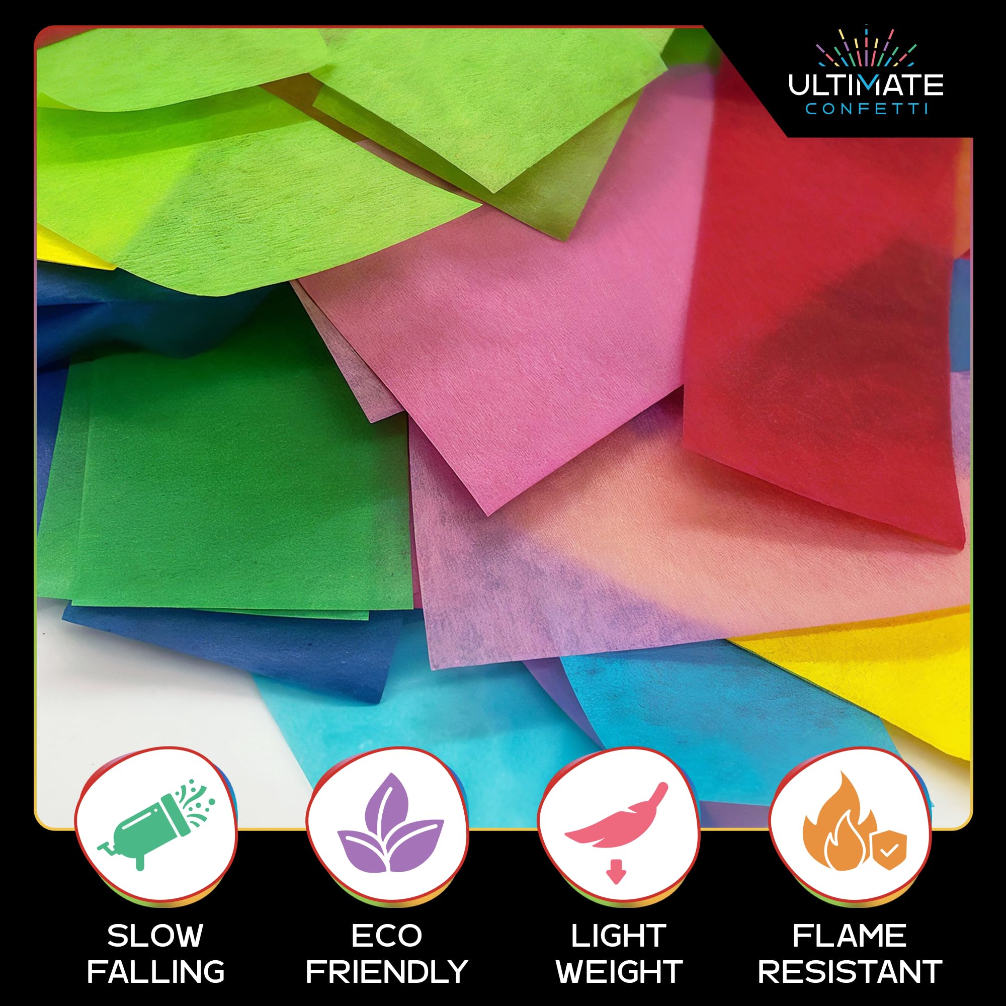 Ultimate Confetti Bulk Tissue (Multicolor)