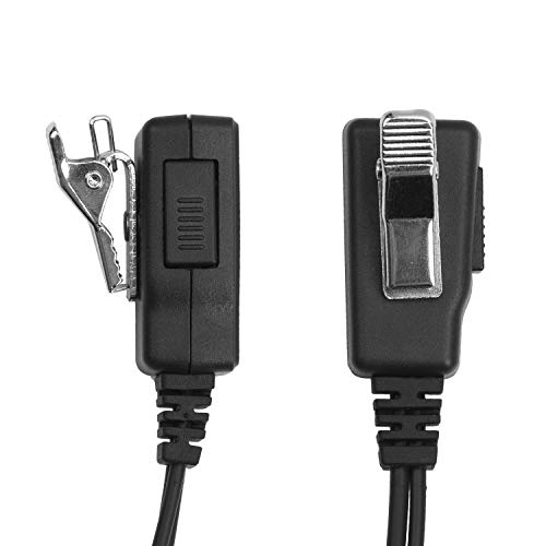 COISOUND Two Way Radio Headset Motorola Walkie Talkie Earpiece Supra Aural Earphone Compatible Motorola CLS1410 CP200 GP300 Radio(1 Pack)