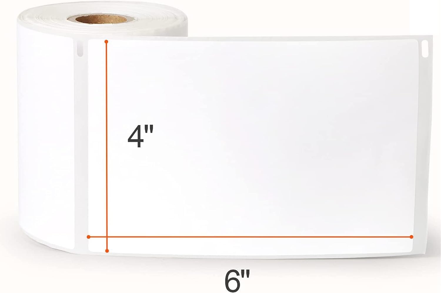 CEPRICO - 4βx 6β Direct Thermal Shipping Labels - 4 Rolls (Per Roll 220 Labels) - Waterproof Perforated Self Adhesive Printable Stickers for UPS DHL FedEx USPS - Compatible w/Zebra & Thermal Printers