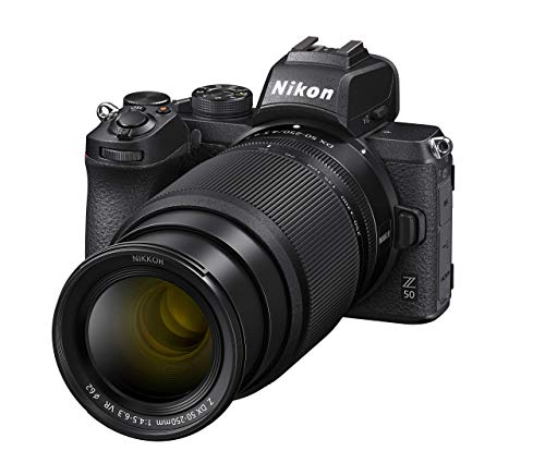 Nikon Z 50 DX-Format Mirrorless Camera Body with NIKKOR Z DX 16-50mm f/3.5-6.3 & Z DX 50-250mm f/4.5-6.3 VR Lens (Renewed)
