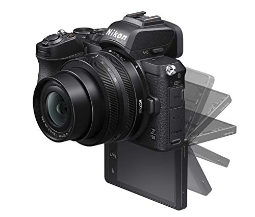 Nikon Z 50 DX-Format Mirrorless Camera Body with NIKKOR Z DX 16-50mm f/3.5-6.3 & Z DX 50-250mm f/4.5-6.3 VR Lens (Renewed)