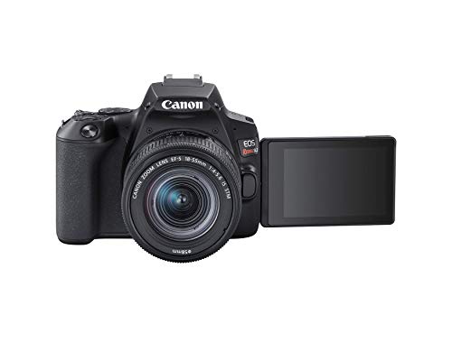 Canon Rebel SL3 with 18-55mm Lens Black (Renewed)