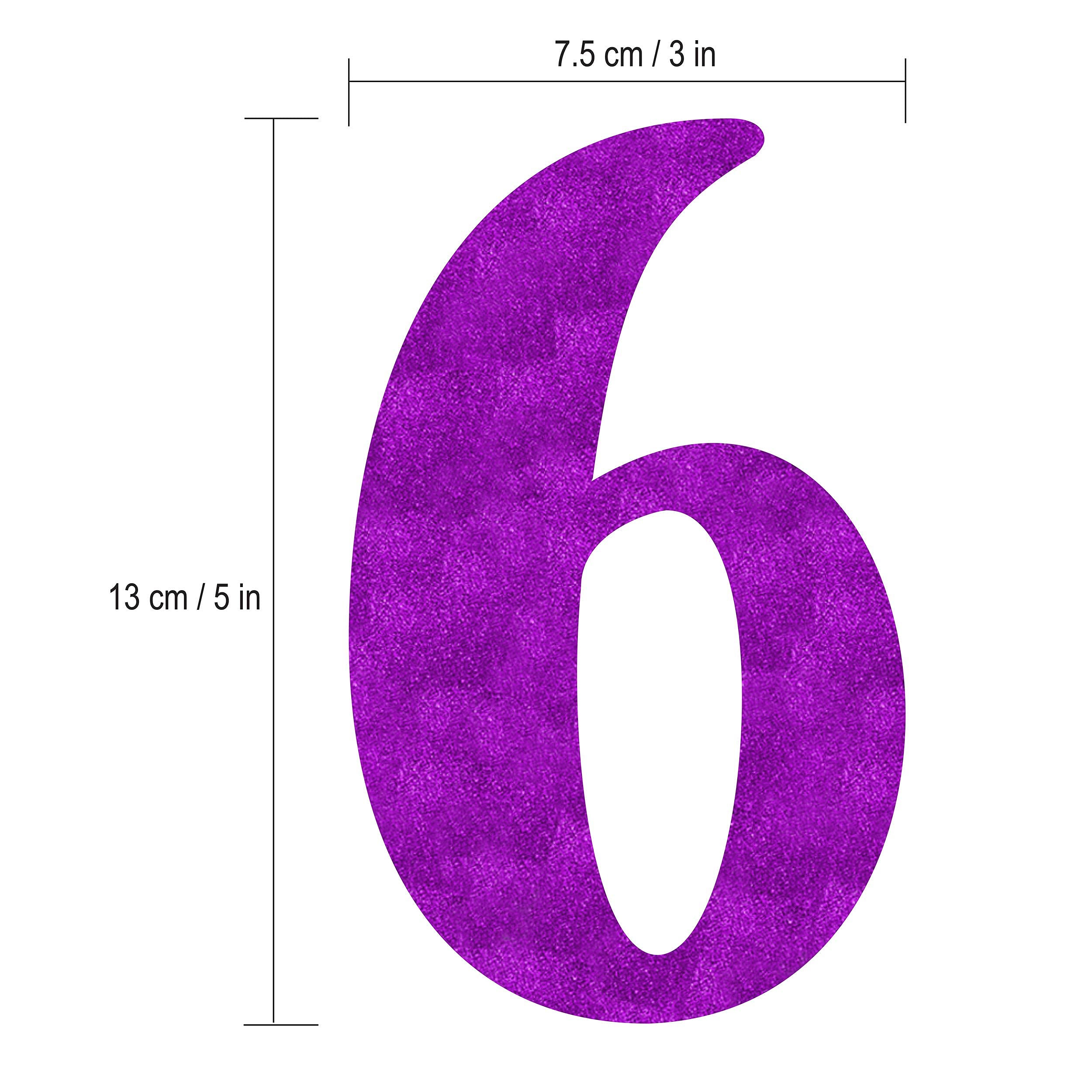 60 Never Looked So Good Purple Glitter Banner - 60th Birthday Decorations and Supplies