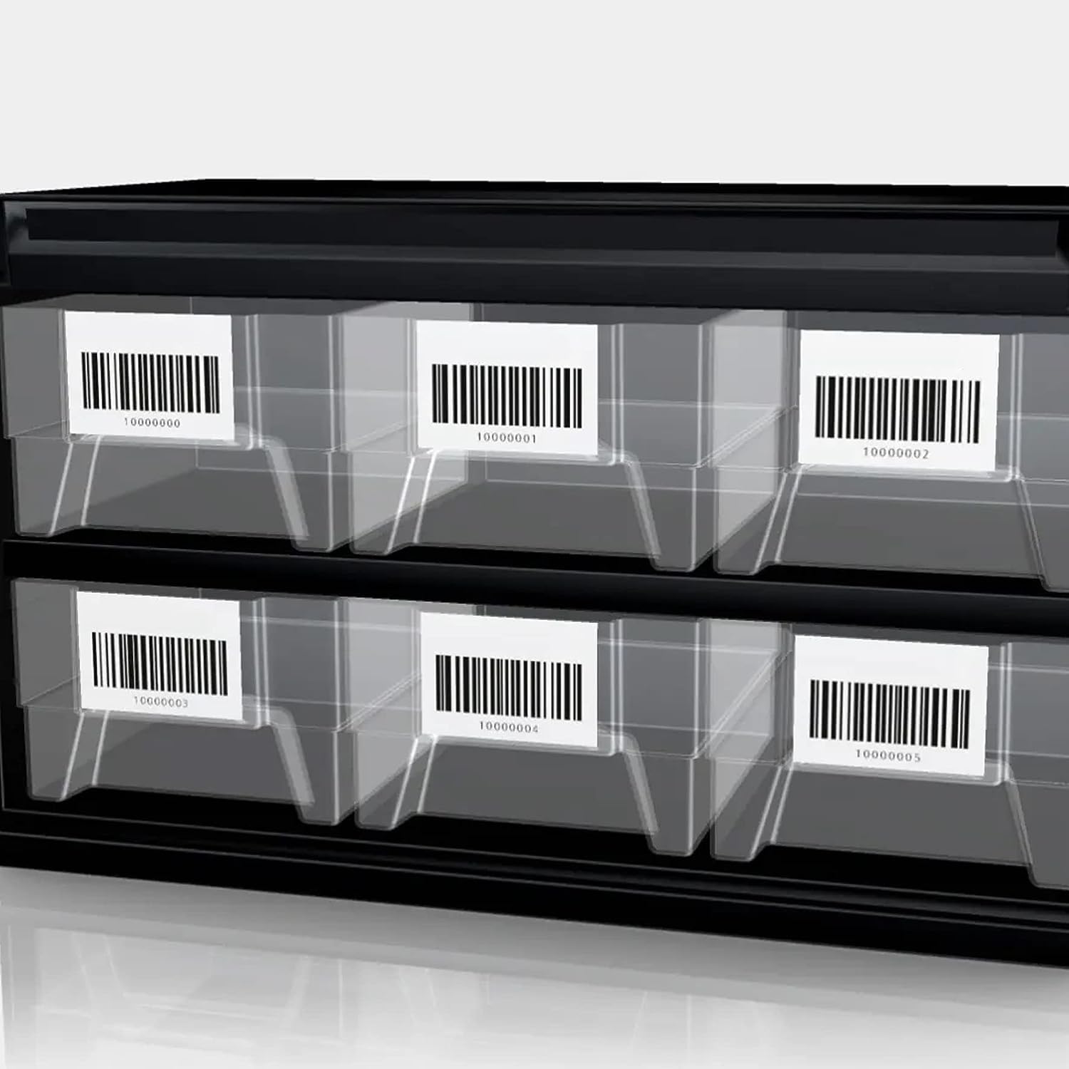 CEPRICO - Direct Thermal Labels 2.25 x 1.25 | 1000 Labels per Roll |10 Rolls | Perforated Barcode Address Labels | Compatible with Zebra & Rollo & MUNBYN Desktop Printers | Excellent for Amazon FBA