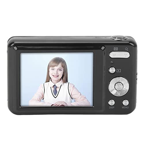 Children Digital Camera, 2.7in Camera ABS Metal 48MP High Definition 8X Optical Zoom Portable Digital Camera, for Children Beginners, Party, Birthday, Christmas, Thanksgiving (Black)