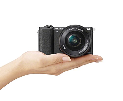 Sony a5100 16-50mm Interchangeable Lens Camera with 3-Inch Flip Up LCD (Black)