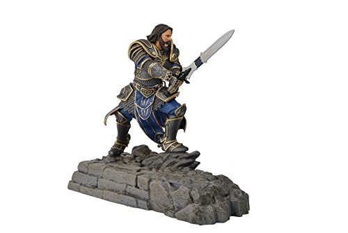 Swordfish Tech Warcraft, Lothar Statue Phone Charging Dock - Warcraft Movie Official Licensed