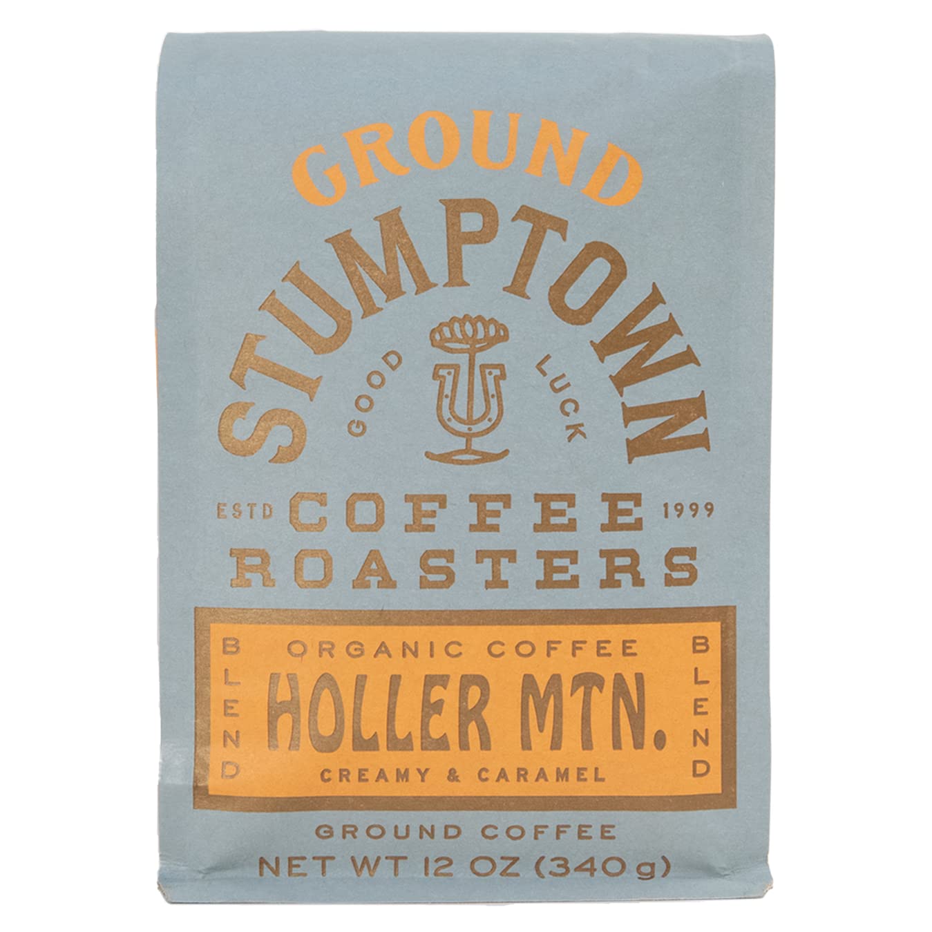 Stumptown Coffee Roasters, Organic Medium Roast Ground Coffee Gifts - Holler Mountain 12 Ounce Bag, Flavor Notes of Citrus Zest, Caramel and Hazelnut