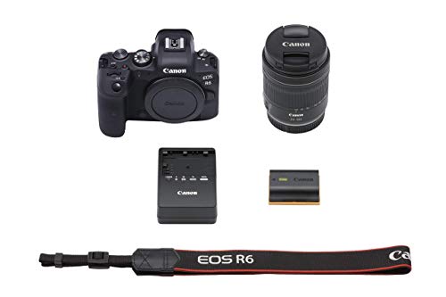 Canon EOS R6 Full-Frame Mirrorless Camera + RF24-105mm F4-7.1 is STM Lens Kit (Renewed)