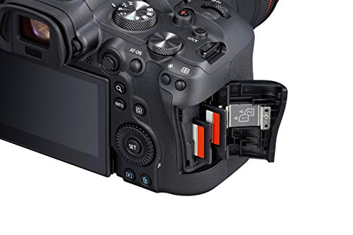Canon EOS R6 Full-Frame Mirrorless Camera + RF24-105mm F4-7.1 is STM Lens Kit (Renewed)