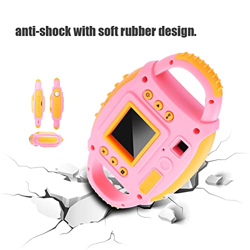 GOTOTOP Selfie Mini Camera,Children HD Digital Video Camera for Toddler, Christmas Birthday Gift for Kids(Pink)