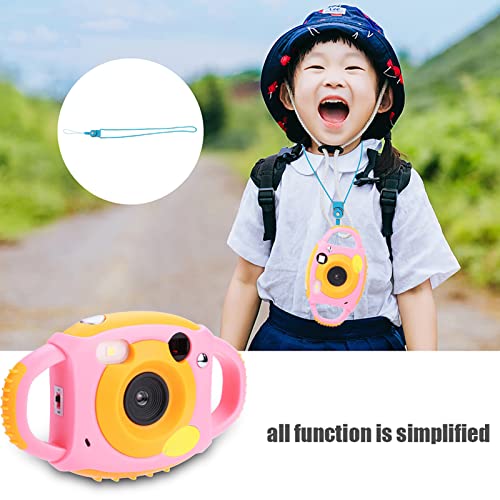 GOTOTOP Selfie Mini Camera,Children HD Digital Video Camera for Toddler, Christmas Birthday Gift for Kids(Pink)