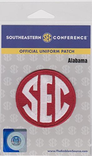 Alabama Crimson Tide Sec Football Jersey Uniform Patch Ncaa College Jersey