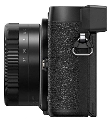 Panasonic LUMIX GX85 Mirrorless Camera with 12-32mm and 45-150mm Lens (Black) Bundle with Backpack, 64GB SD Card, 1025mAh Battery and Accessories (8 Items)