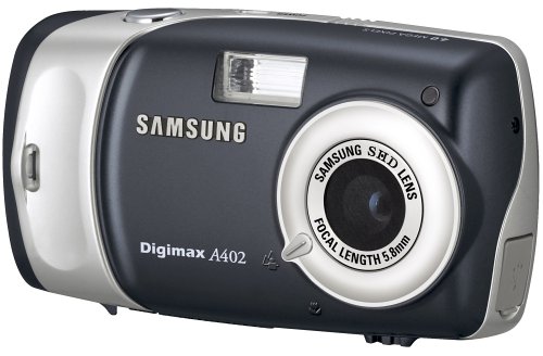 Samsung Digimax A402 4MP Digital Camera with 4x Digital Zoom (Black) (OLD MODEL)