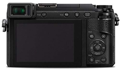 Panasonic LUMIX GX85 Mirrorless Camera with 12-32mm and 45-150mm Lens (Black) Bundle with Backpack, 64GB SD Card, 1025mAh Battery and Accessories (8 Items)