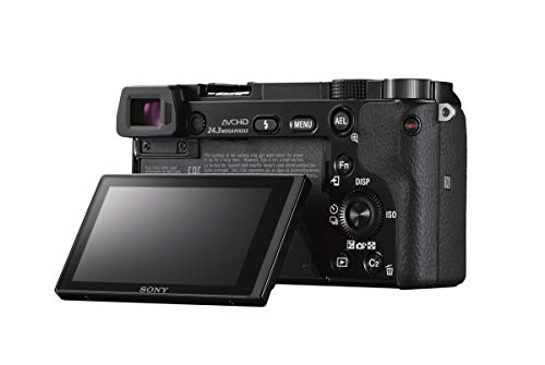 Sony Alpha a6000 Mirrorless Digital Camera 24.3 MP SLR Camera with 3.0-Inch LCD - Body Only (Black)