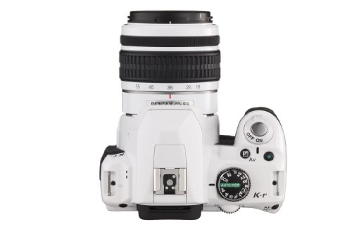 Pentax K-r 12.4 MP Digital SLR Camera with 3.0-Inch LCD and 18-55mm f/3.5-5.6 Lens (White)