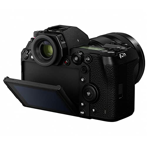 Panasonic LUMIX S1 Full Frame Mirrorless Camera with 24.2MP MOS High Resolution Sensor, L-Mount Lens Compatible, 4K HDR Video and 3.2β LCD - DC-S1BODY