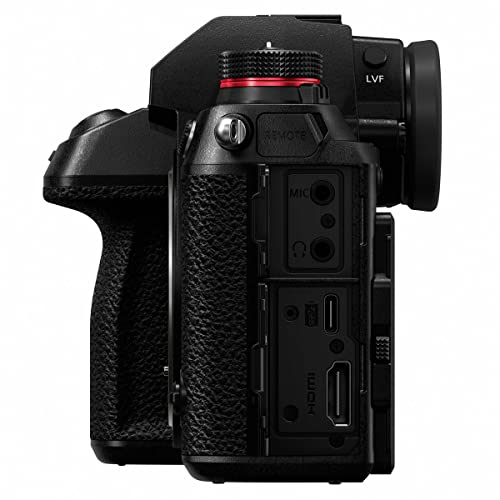 Panasonic LUMIX S1 Full Frame Mirrorless Camera with 24.2MP MOS High Resolution Sensor, L-Mount Lens Compatible, 4K HDR Video and 3.2β LCD - DC-S1BODY