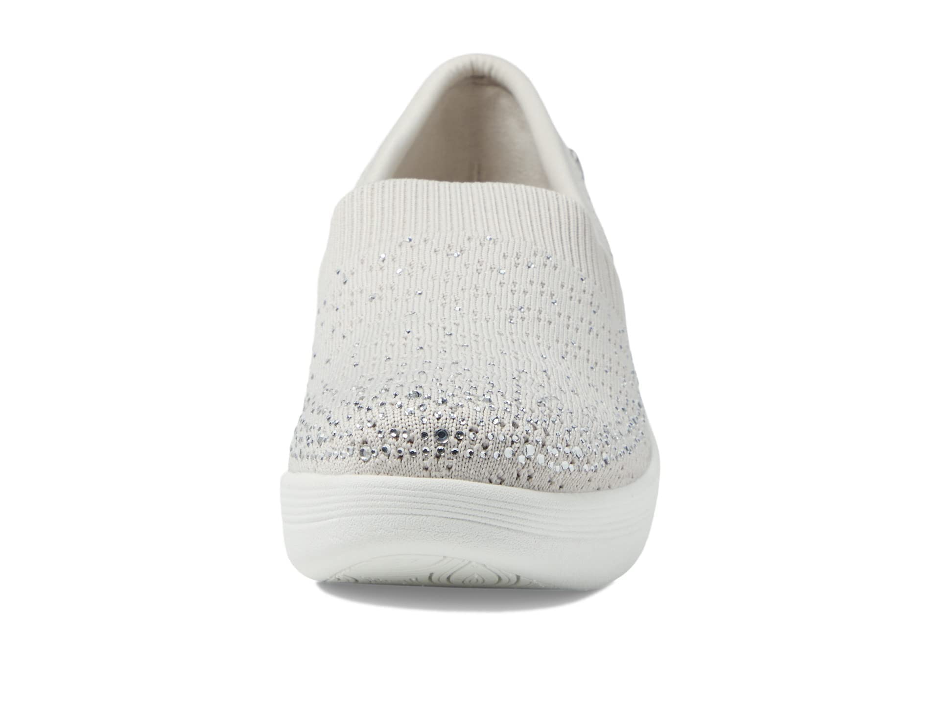 SKECHERS Women's Martha Stewart PIER LITE-Reflection Loafer, Light Grey Silver, 6