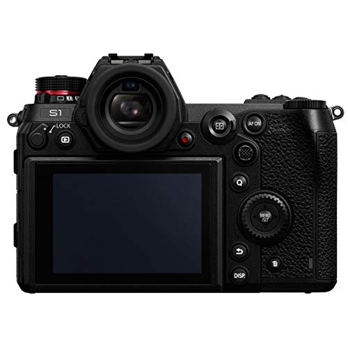 Panasonic LUMIX S1 Full Frame Mirrorless Camera with 24.2MP MOS High Resolution Sensor, L-Mount Lens Compatible, 4K HDR Video and 3.2β LCD - DC-S1BODY