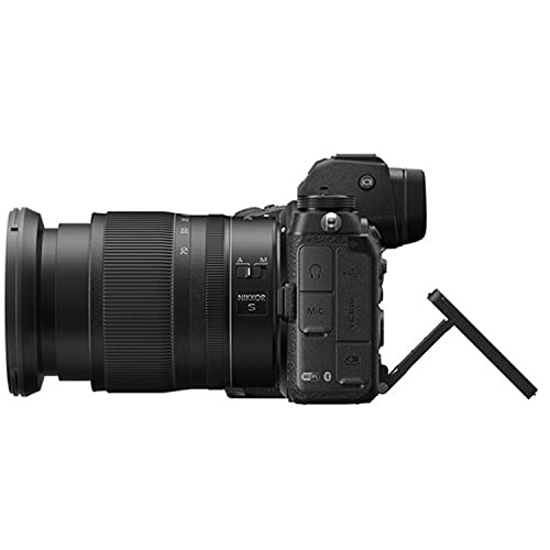 Nikon Z7II Mirrorless Digital Camera 45.7MP W/Nikkor Z 24-70mm f/4 S Lens + Shot-Gun Microphone + LED Always on Light+ 64GB Extreme Speed Card,Gripod,Case,and More (26pc Video Bundle),Nikon Z7 II
