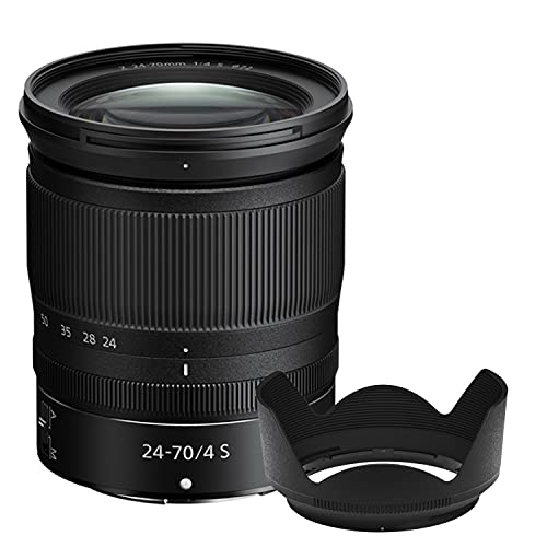 Nikon Z7II Mirrorless Digital Camera 45.7MP W/Nikkor Z 24-70mm f/4 S Lens + Shot-Gun Microphone + LED Always on Light+ 64GB Extreme Speed Card,Gripod,Case,and More (26pc Video Bundle),Nikon Z7 II