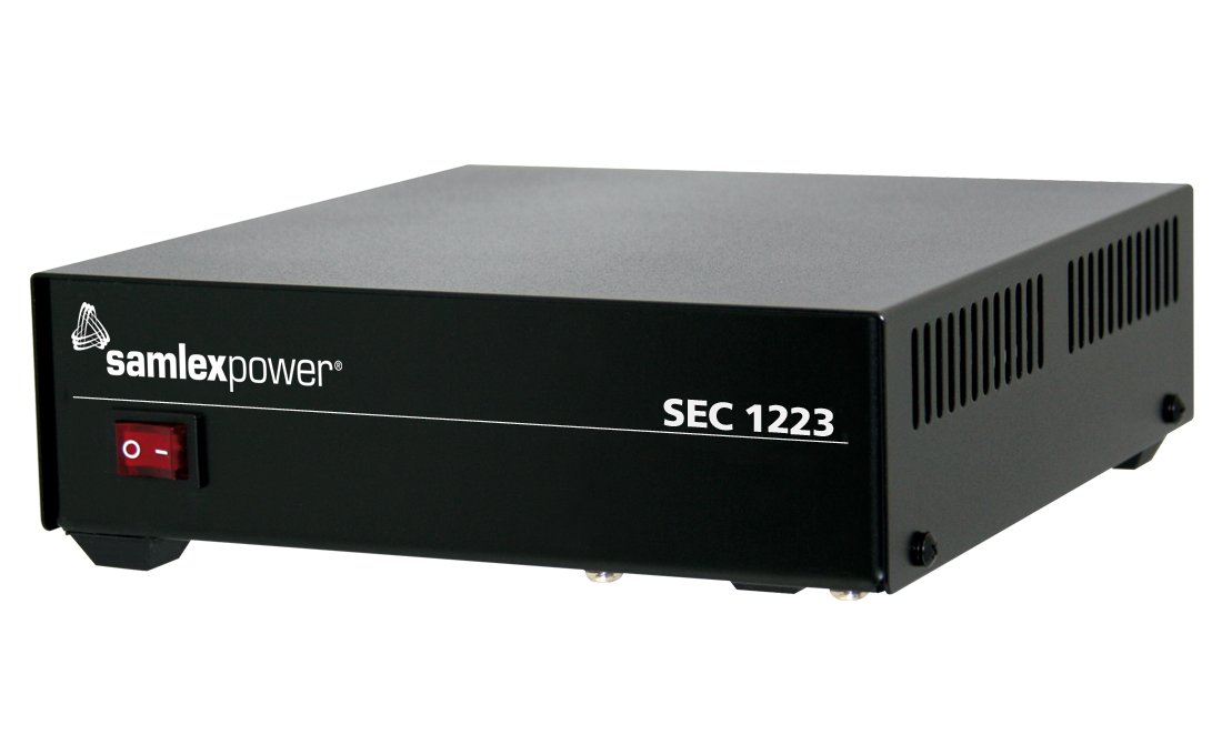 SEC-1223 Samlex America is a switched mode power supply which converts 120 VAC, 60 HZ to regulated 13.8 VDC based on pulse width modulation (PWM) control.