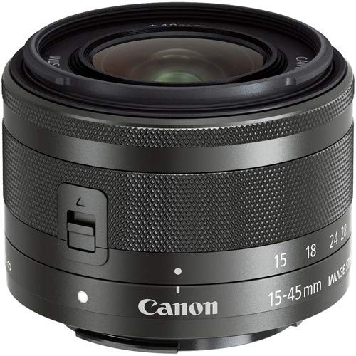 Canon Intl. EOS M50 Mark II Mirrorless Digital Camera with 15-45mm Lens Bundle (Black)+ EF-M 55-200mm f4.5-6.3 is STM Lens & 500mm Preset Lens + 32GB Memory + Filters + Monopod + Professional Bundle