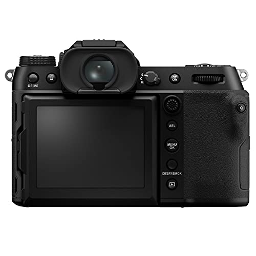Fujifilm GFX 100S Camera, Black with Capture One Pro Photo Editing Software, Extra Battery