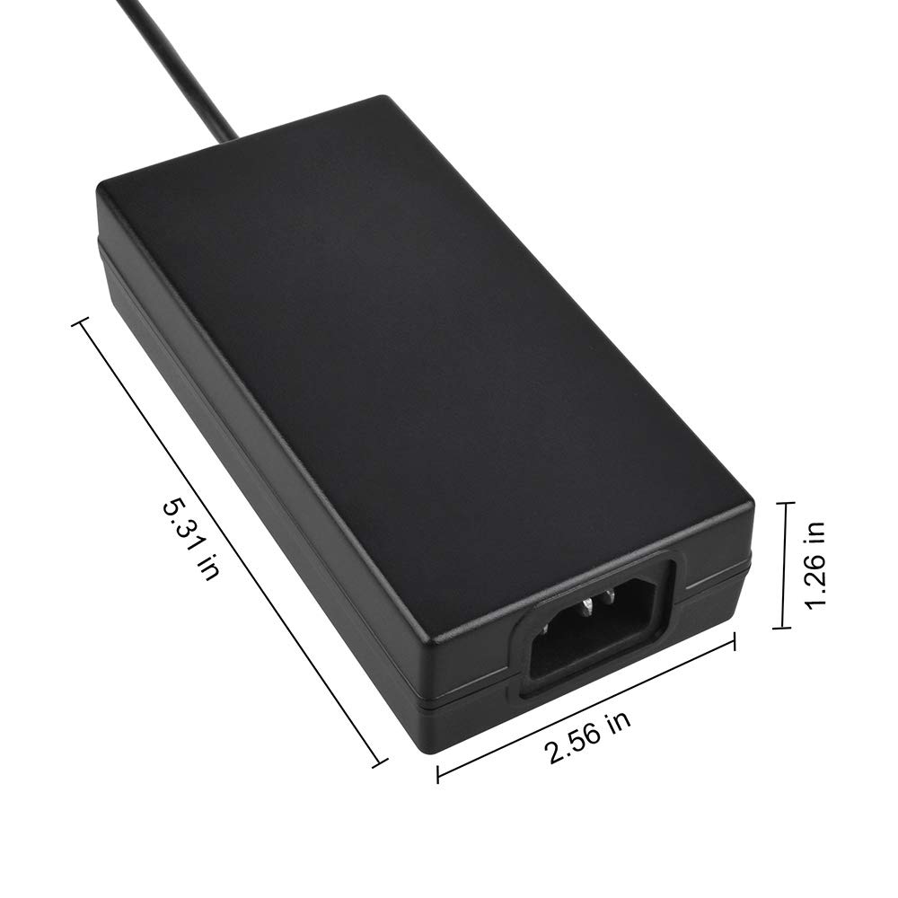 kybate AC/DC Adapter for Zebra ZP450 ZP550 ZD410 ZD500 GT800 GT810 Printer Power Supply