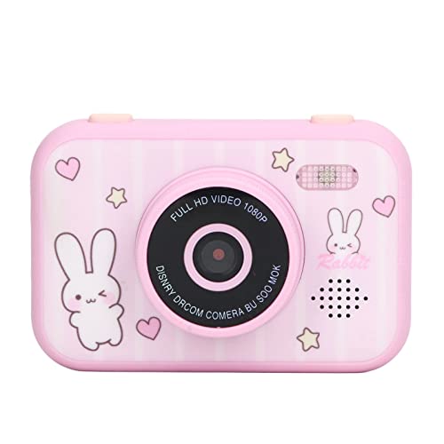 Kids Camera,Kids Digital Camera High Definition Dual Lens 40MP MP3 Player Eyeshield Big Screen Pink Digital Camera for Travelling