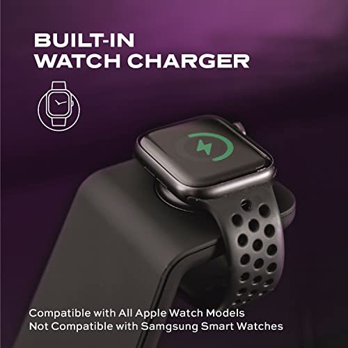 Statik 3 in 1 Wireless Charger Wireless Charging Station Compatible with iPhone iWatch AirPods 10W Fast Charging Qi Wireless Charger for Samsung Phone