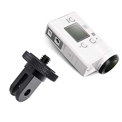 Camera Tripod Mount for Gopro Adapter, 2Pcs 1/4-20 Screw Conversion Adapter for GoPro Hero10, Insta360 ONE X3, X2, Go 2, Xiaomi Yi and Other Action Cameras
