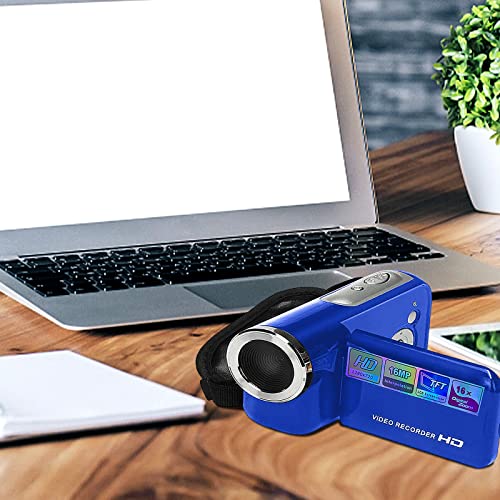 Digital Camera, 2 Inch Small Compact Video Recorder for Kids Adults Boys Girls Students, Rechargeable Waterproof 1080P 16X Zoom 16MP