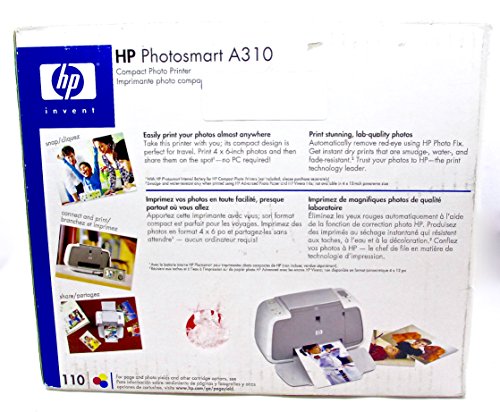 Hewlett Packard Photosmart A310 Photo Printer