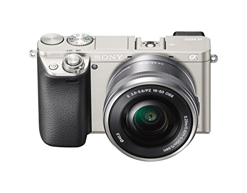 Sony Alpha a6000 Mirrorless Digital Camera with 16-50 mm Lens 24.3MP (Silver)