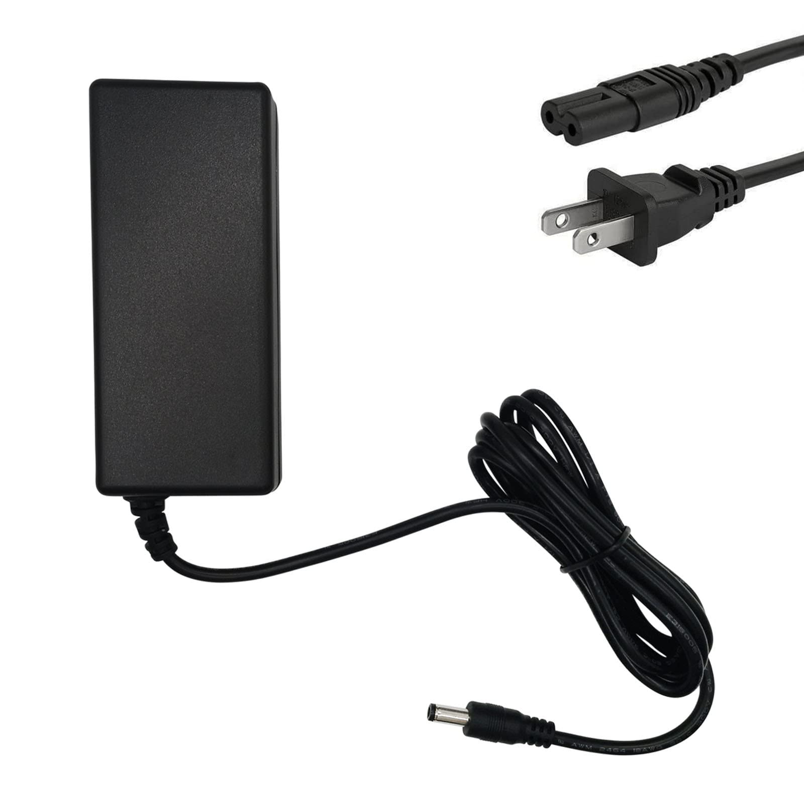 MyVolts 24V Power Supply Adaptor Compatible with/Replacement for Zebra ZD400, ZD410, ZD410D, ZD420, ZD420c Printer - US Plug