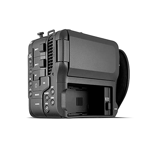 Canon EOS C70 Cinema Camera (RF Lens Mount) (4507C002) + 128GB Extreme Pro SD Card + HDMI Cable + Case + Card Reader + Cleaning Set + Cap Keeper + Hand Strap (Renewed)