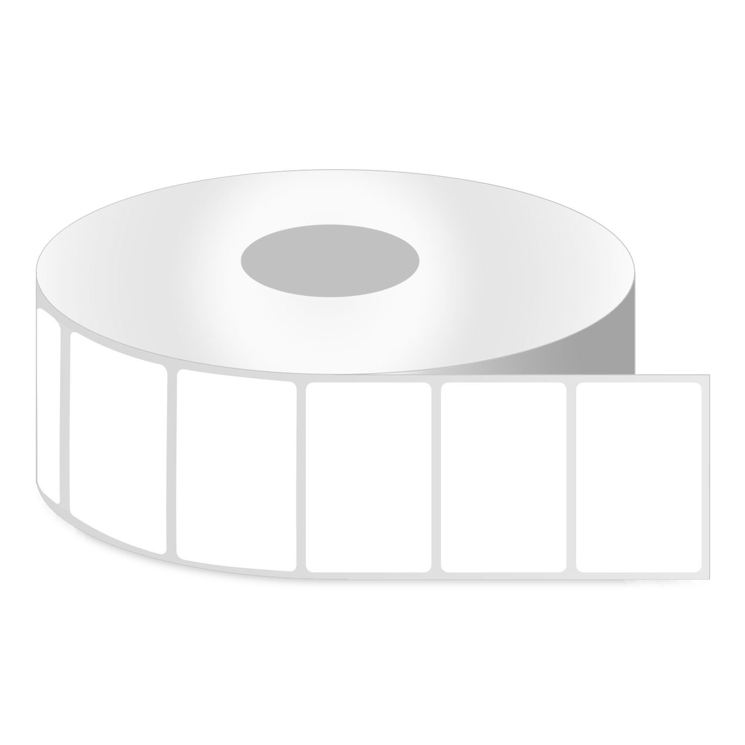 1700/Roll, 17000 Labels = 10 Rolls - 2.25" x 0.75" Direct Thermal Labels for Zebra & Rollo Desktop Printers and More – 1” Core, Permanent Adhesive & Perforated