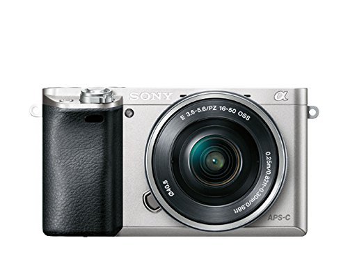 Sony Alpha a6000 Mirrorless Digital Camera with 16-50 mm Lens 24.3MP (Silver)