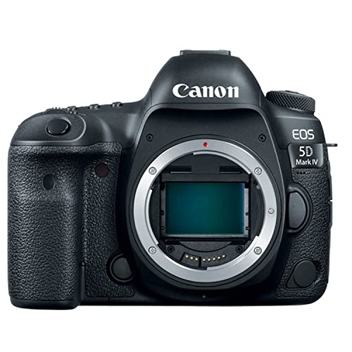 Canon EOS 5D Mark IV DSLR Camera w/EF 50mm F/1.8 STM Lens + 64GB Memory + Back Pack Case + Tripod, Lenses, Filters, & More (28pc Bundle)