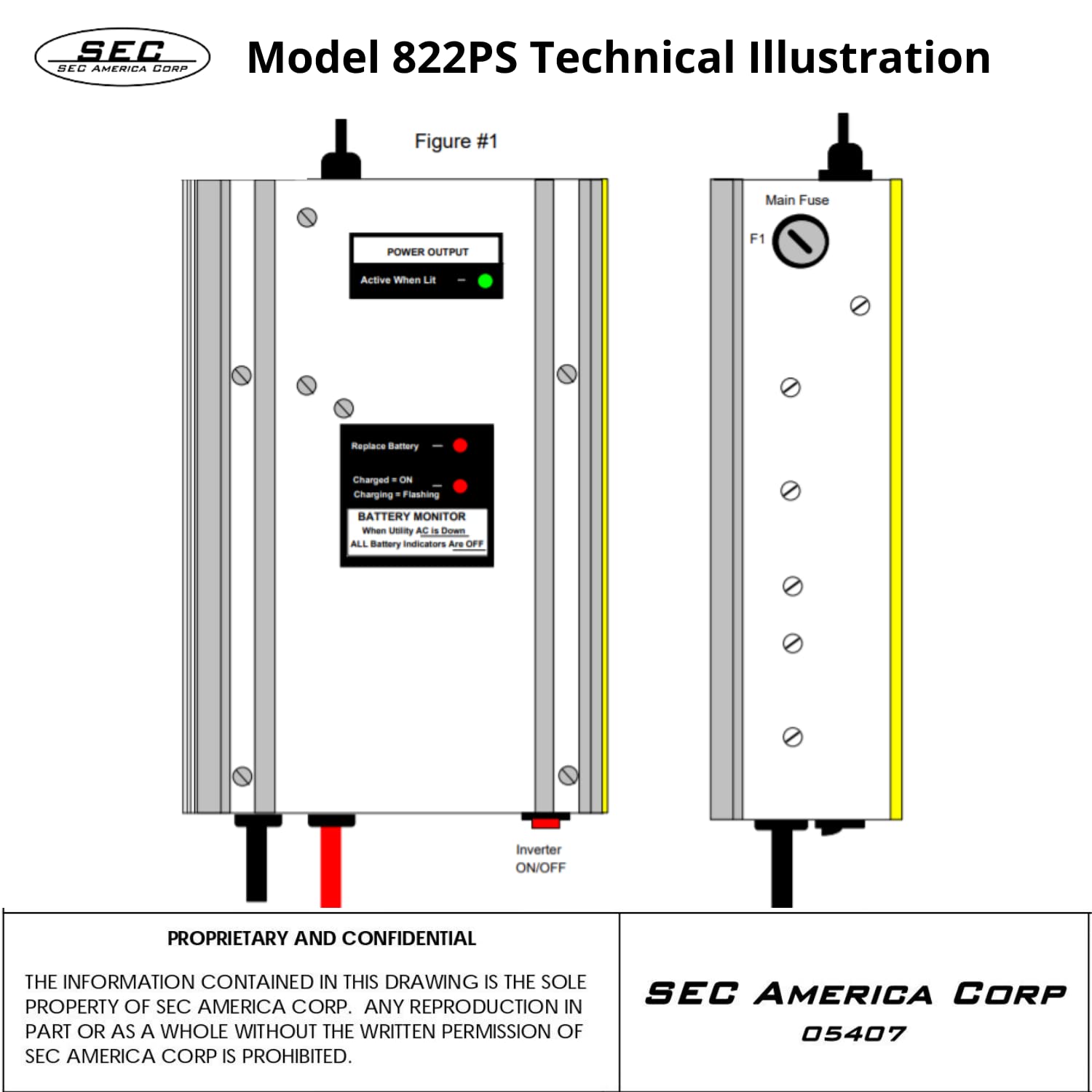 822PS - Sump Pump Backup System