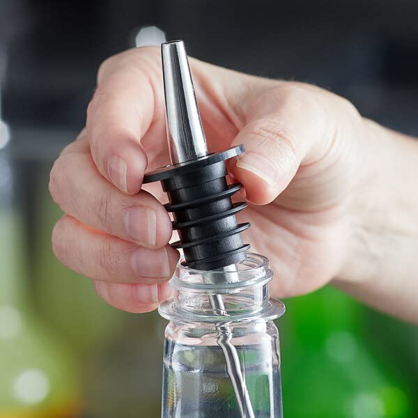 Triple Sec Syrup Non-Alcoholic (1 Liter) Sweet & Citrus Orange Flavor, Great for Cocktails, Mocktails + ATREVO™ Liquor Pourer Dispenser Bundle