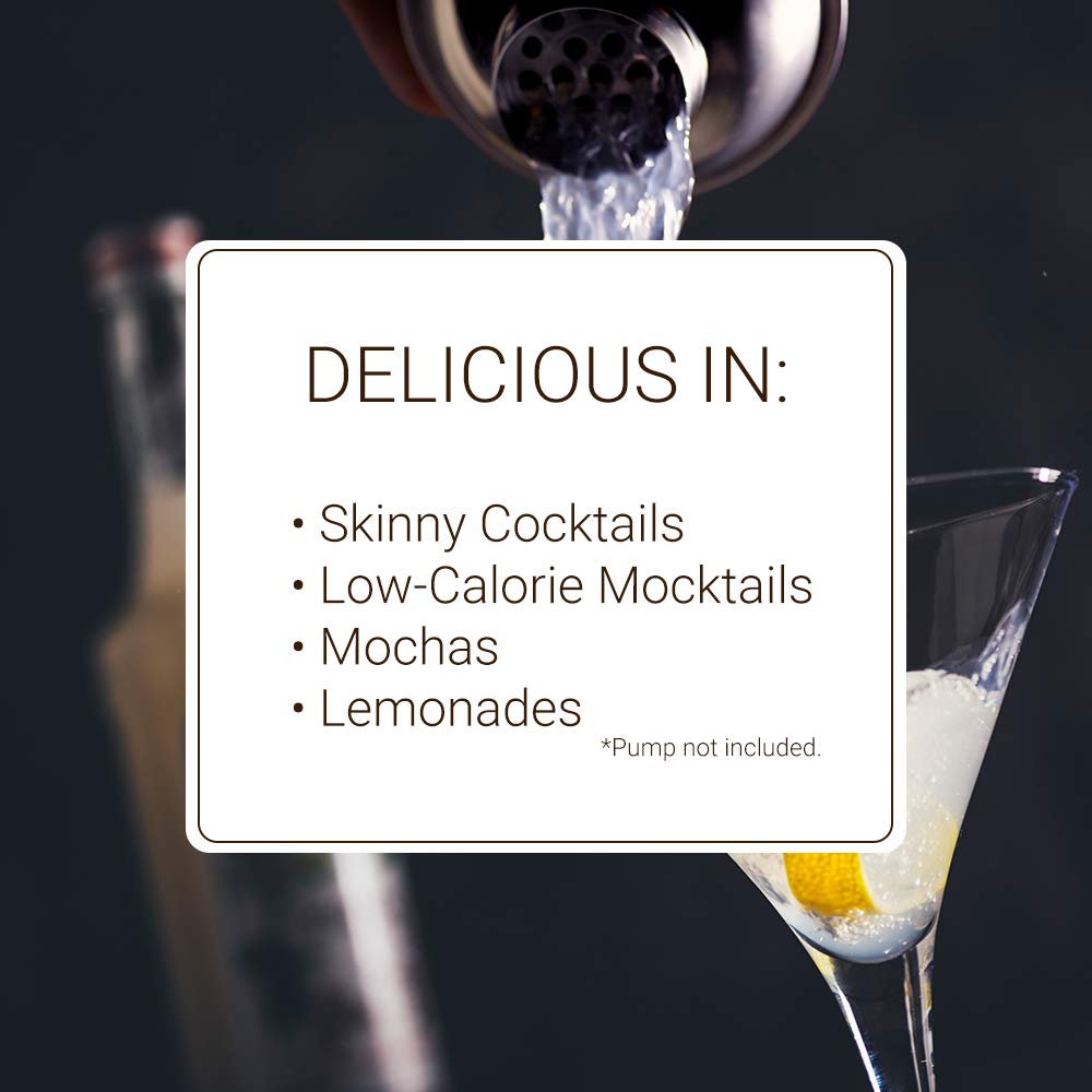 Monin - Sugar Free Triple Sec Syrup, Sweet Orange Flavor, Great for Cocktails, Mocktails, & Mochas, Gluten-Free, Non-GMO (1 Liter)
