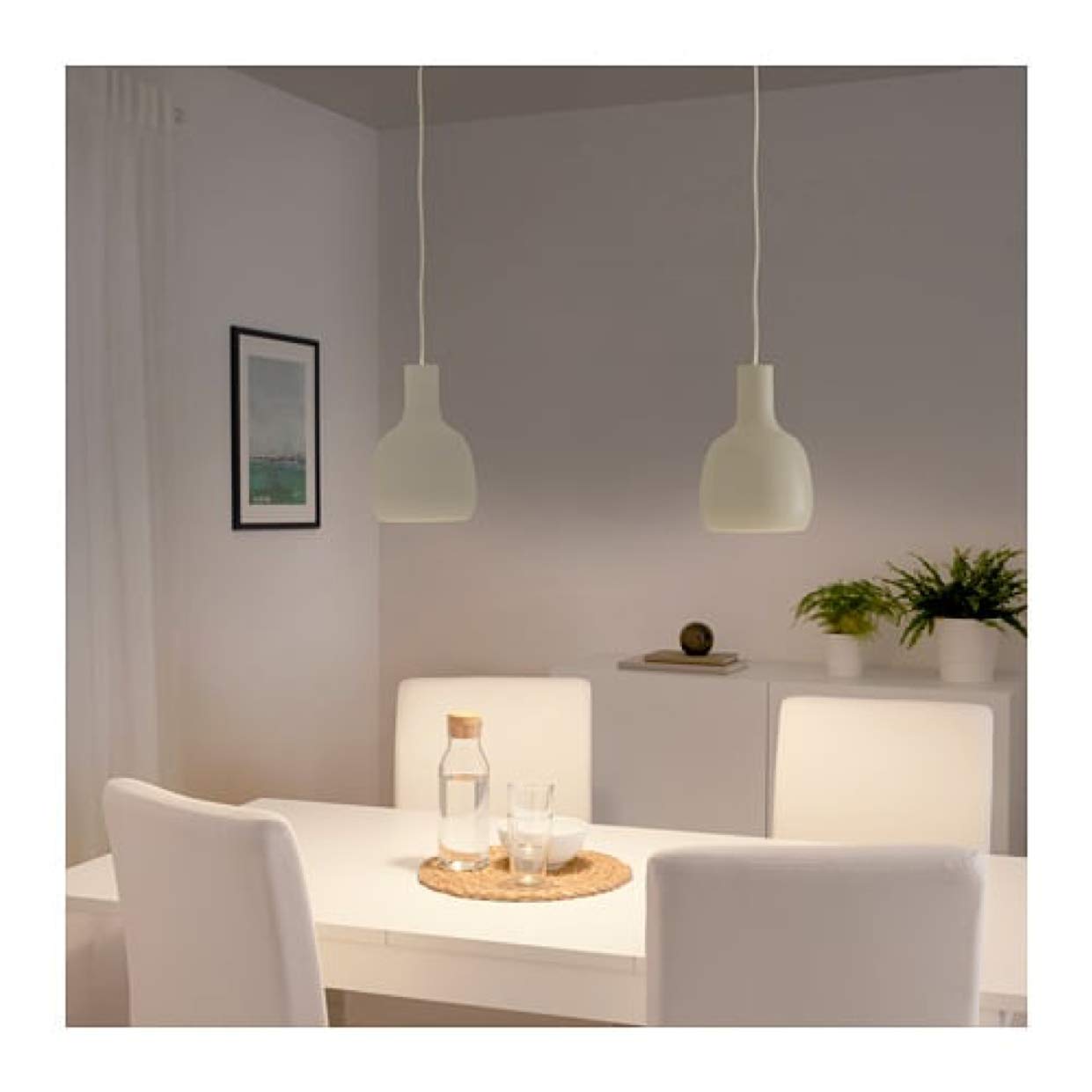 IKEA Vaxjo Pendant Lamp Beige 903.949.22 Size 7 "