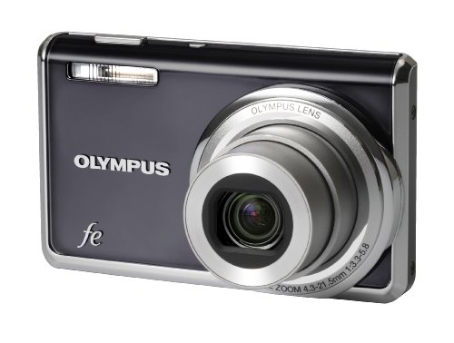 Olympus FE-5020 12MP Digital Camera with 5x Wide Angle Optical Zoom and 2.7 inch LCD (Dark Grey)